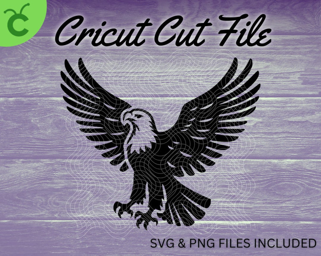 Eagle SVG PNG Digital File for Cricut, Silhouette, Cutting Machines ...
