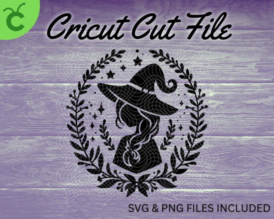 Witch Wiccan Pagan SVG PNG Digital File for Cricut, Silhouette, Cutting ...