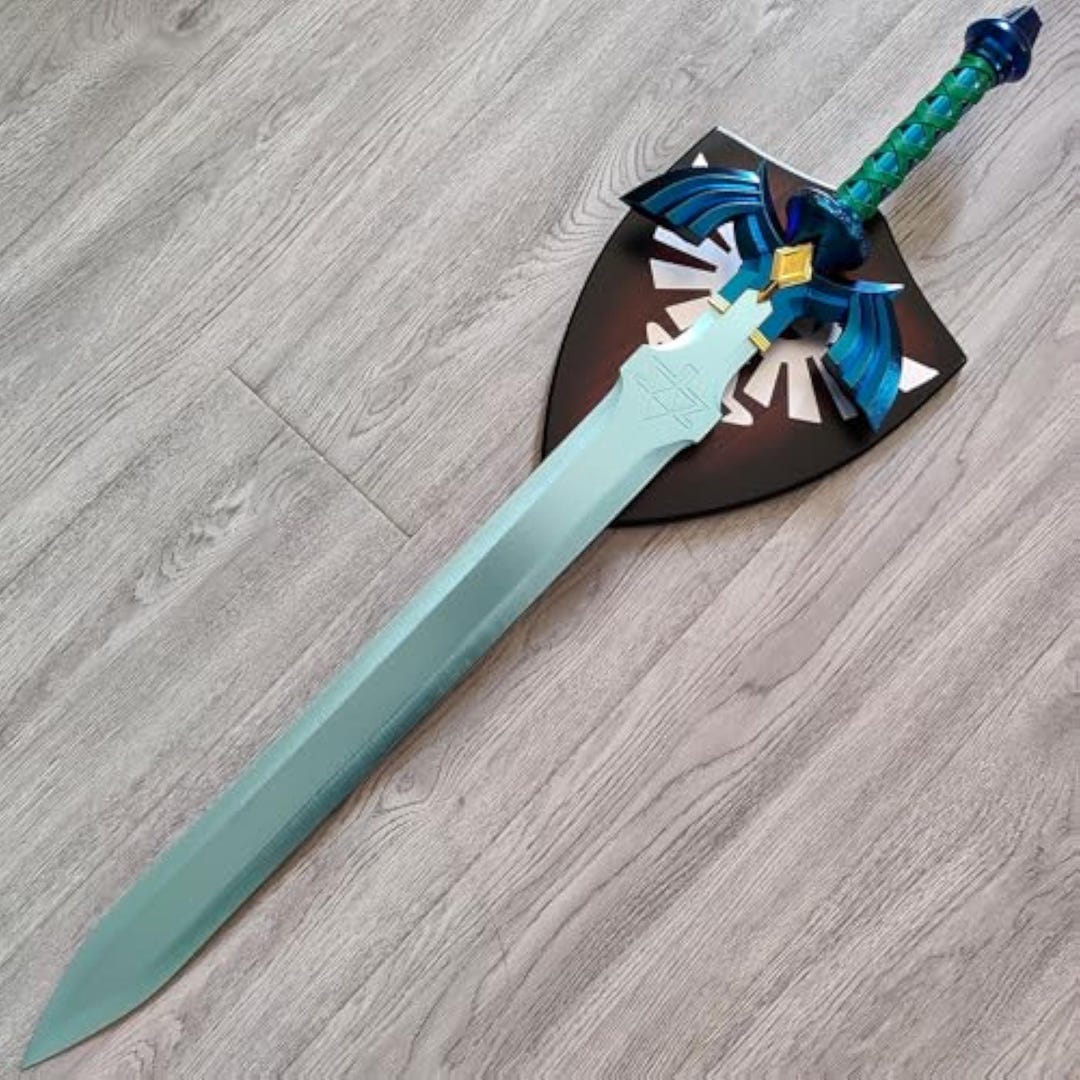 Legend of Zelda Master Sword Replica Link's Sword, Windcleaver Prop ...