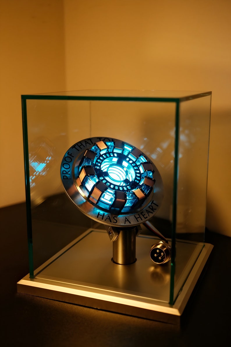 Iron Man Arc Reactor MK1 Model Lamp Customized, the Avengers Tony Stark ...