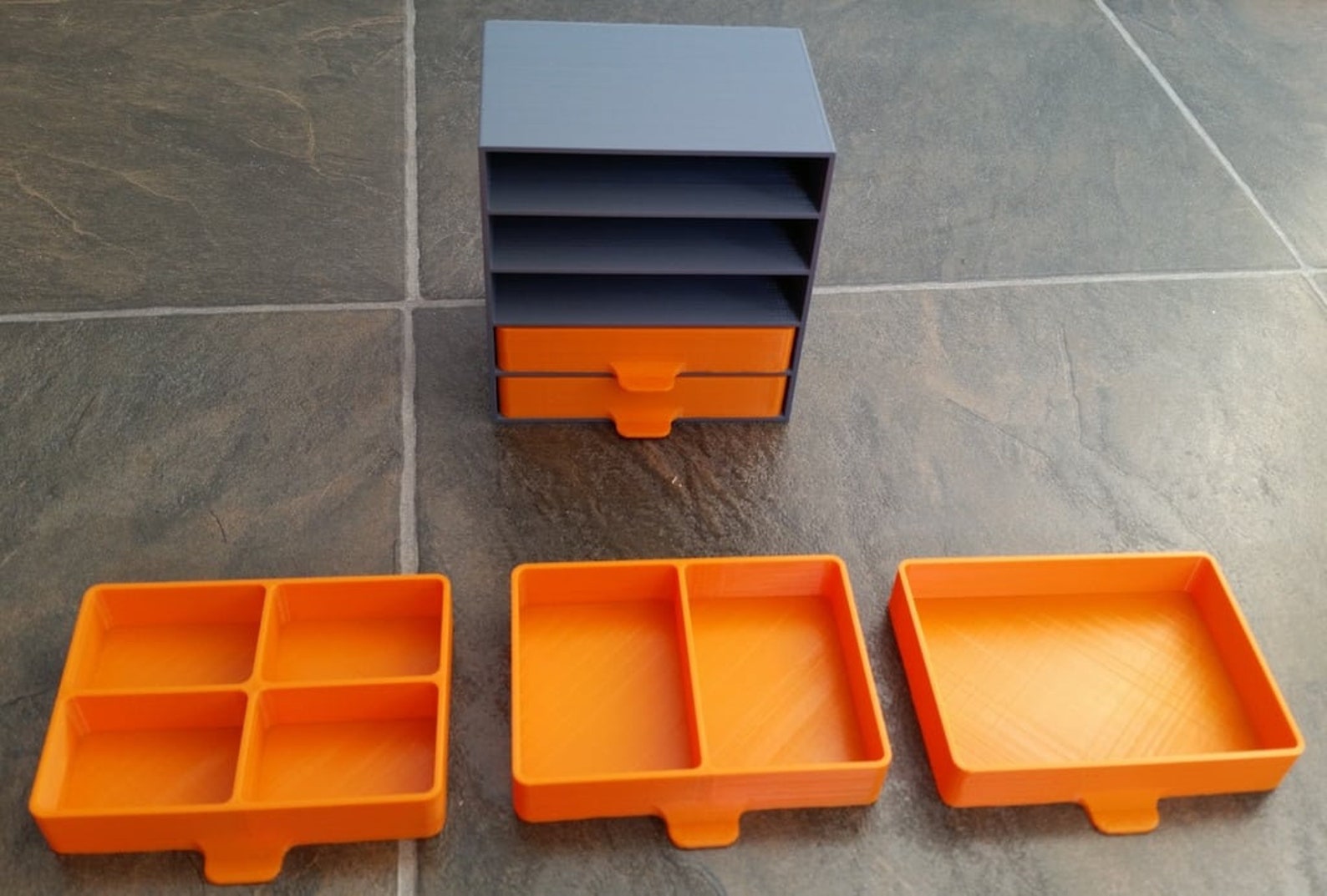 3D Printed Desk Organizer | Modern Office Storage | Stylish ...