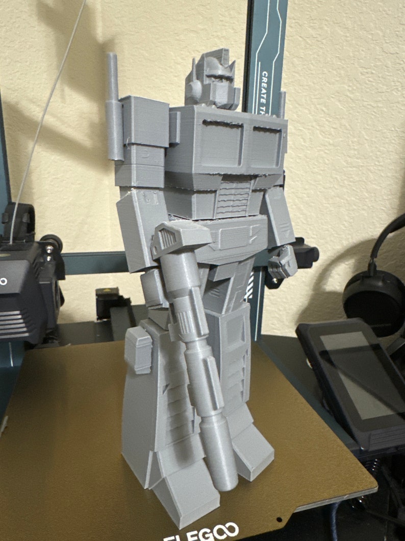 G1 Optimus Prime 3D Printed Figure – Classic Transformers Collectible ...