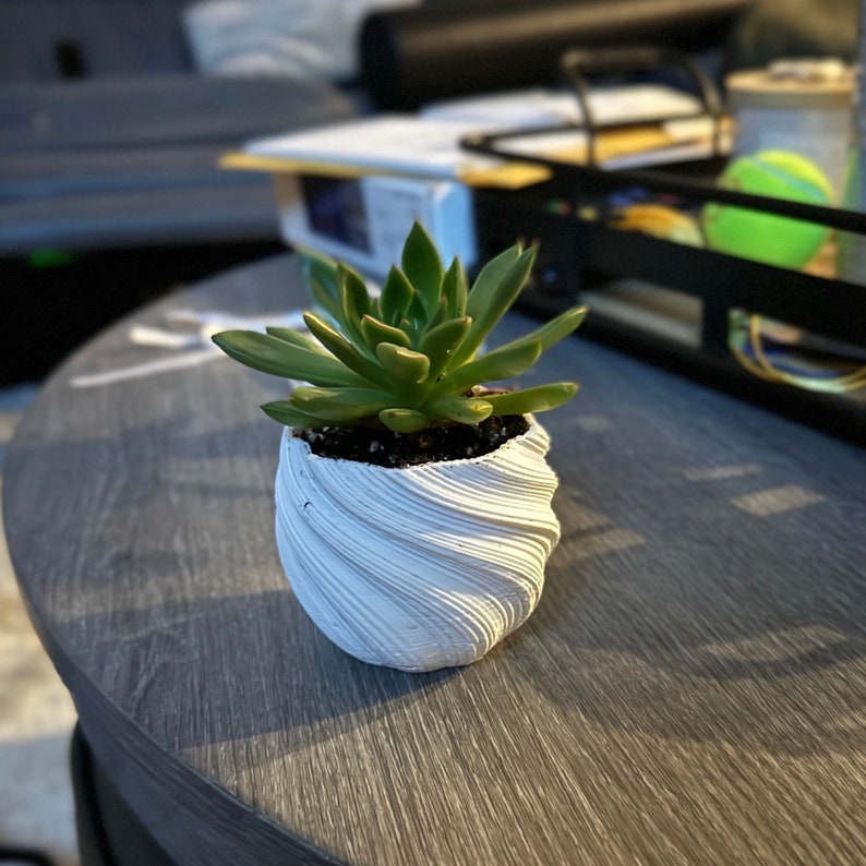 3pc 3D Printed Minimalist Planters - Etsy