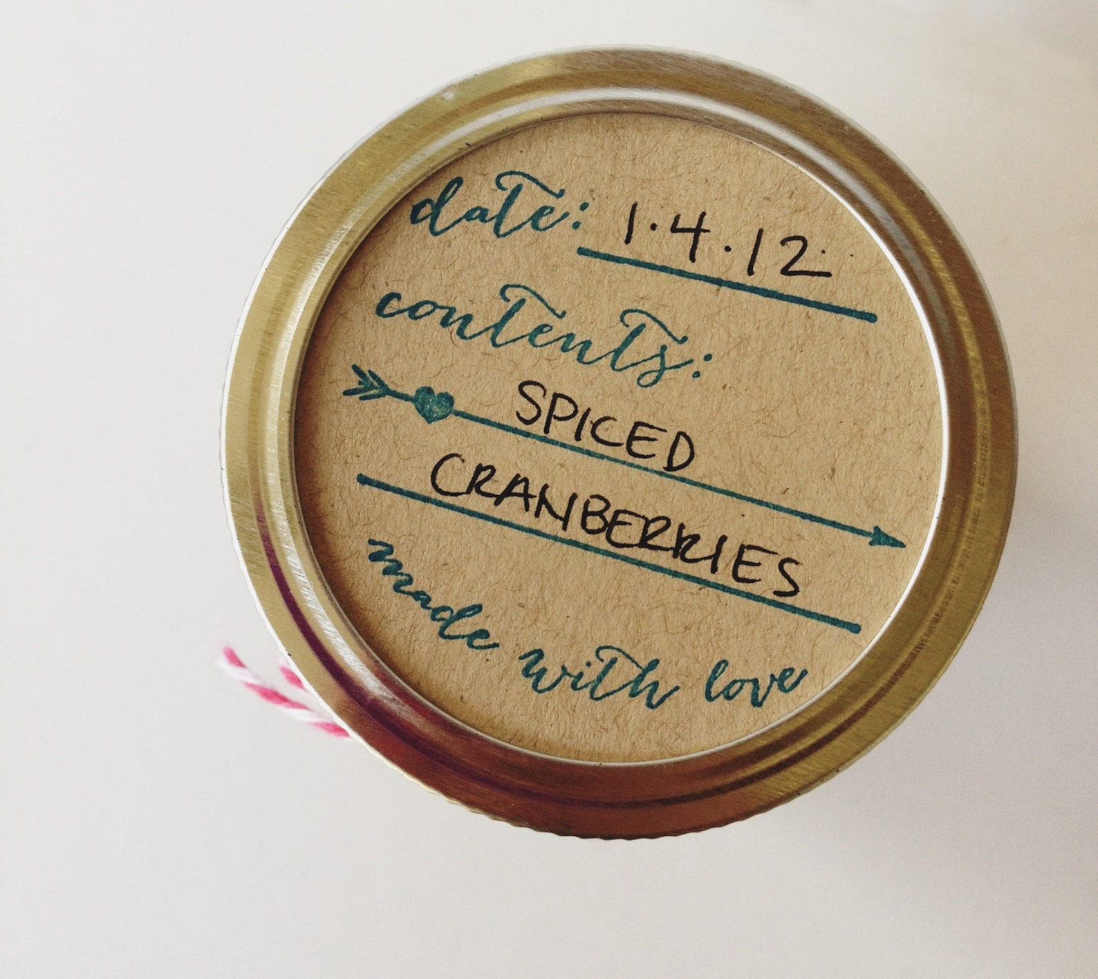 Canning / Pickling Label Wood Handled Stamp - Made With Love Heart ...