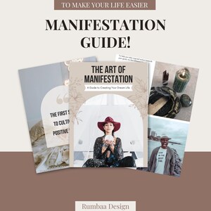 Manifestation Guide | Self Improvement Ebook | Coaching Resources ...