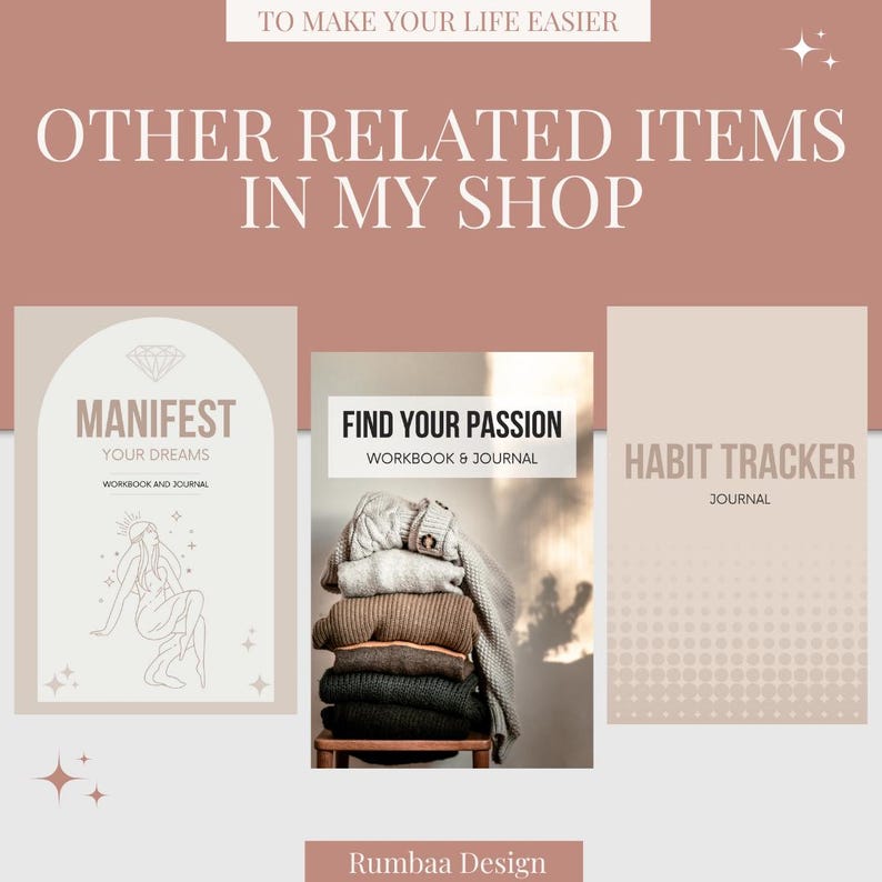 My Dream Life Planner | Goal Setting Planner | Vision Board Planner ...