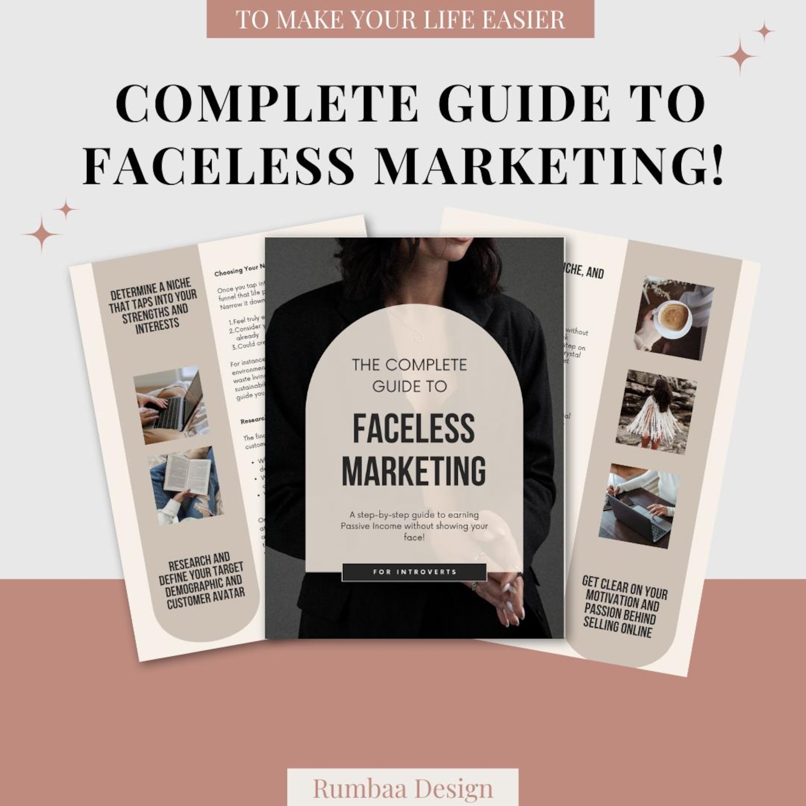 Faceless Marketing Guide, Digital Marketing Ebook, Social Media Growth ...