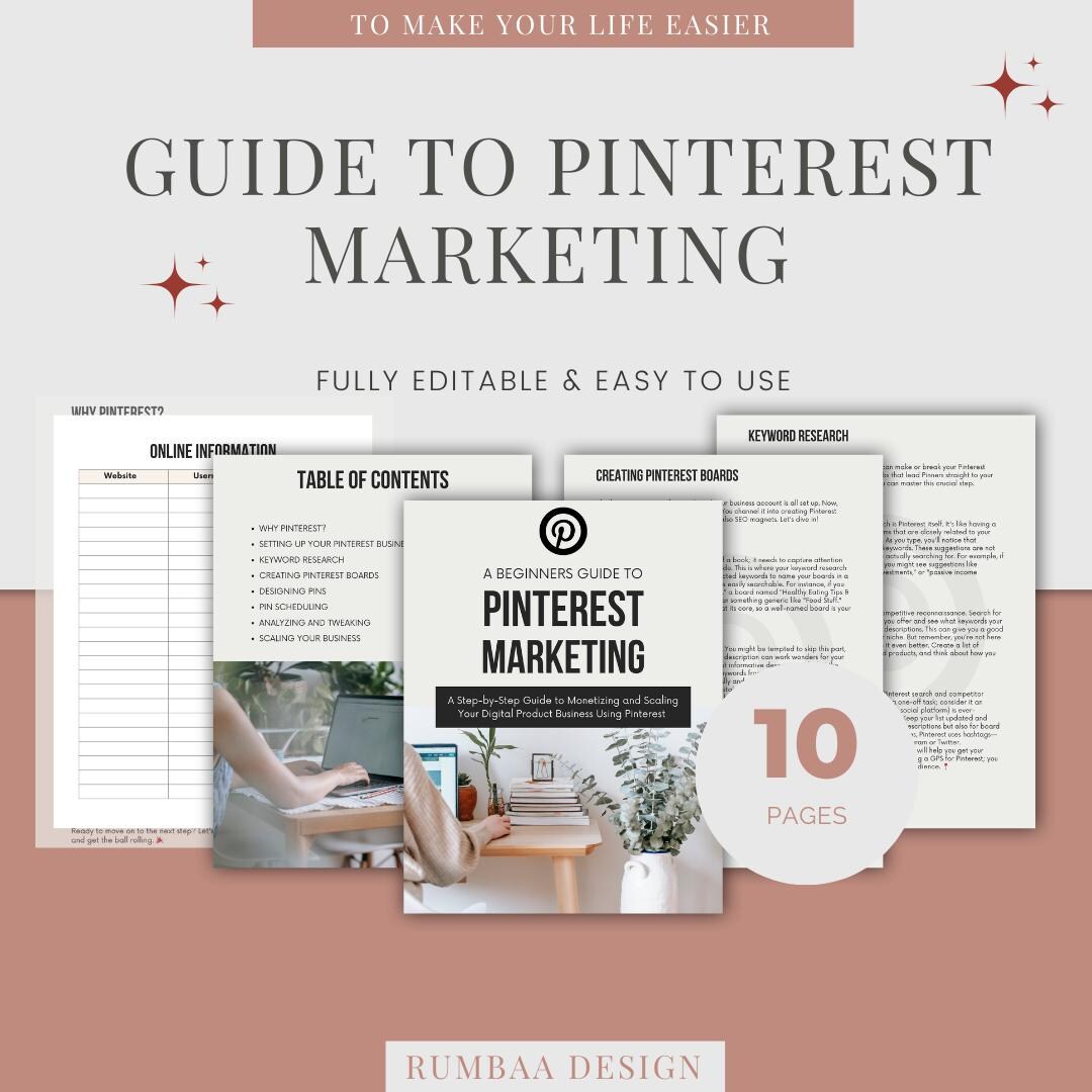 Guide to Pinterest Marketing | A Beginners Guide to Pinterest Marketing ...