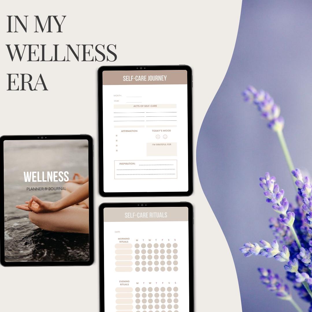 Wellness Planner | Daily Health Tracker | Self-care Planner | Fitness ...