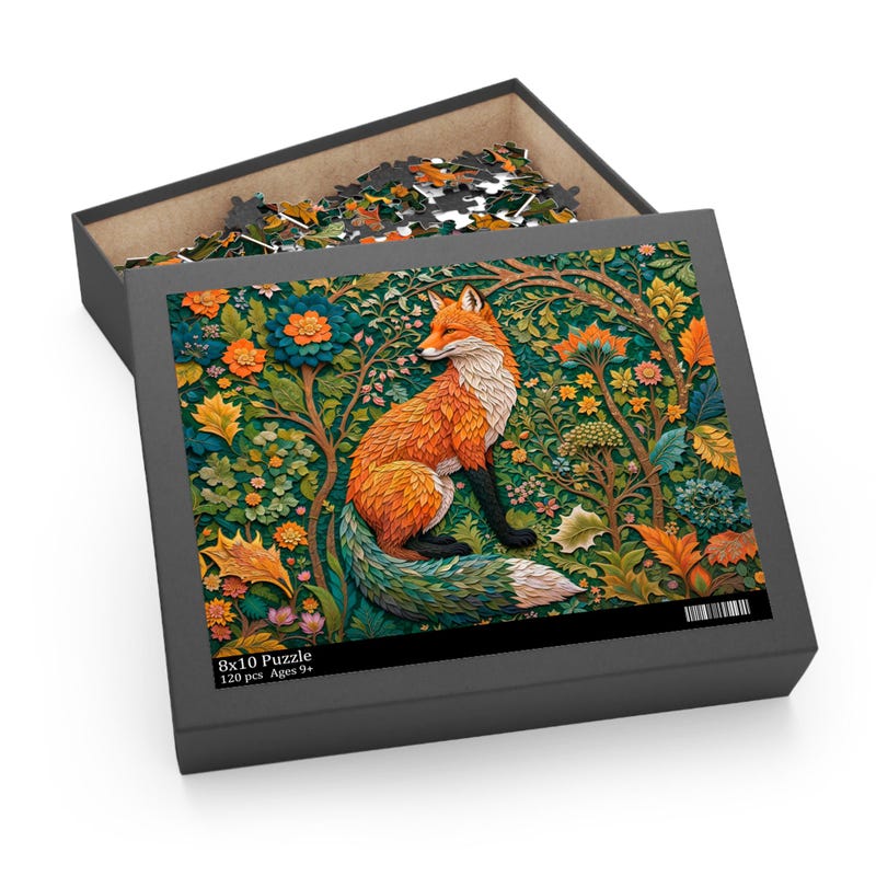 Fox Puzzles for Adults - Etsy