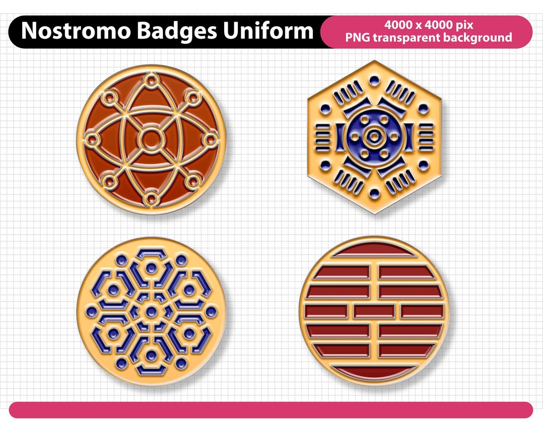 Alien USCSS Nostromo Enamel Pin Crew Set DIY Ellen Ripley Warrant ...