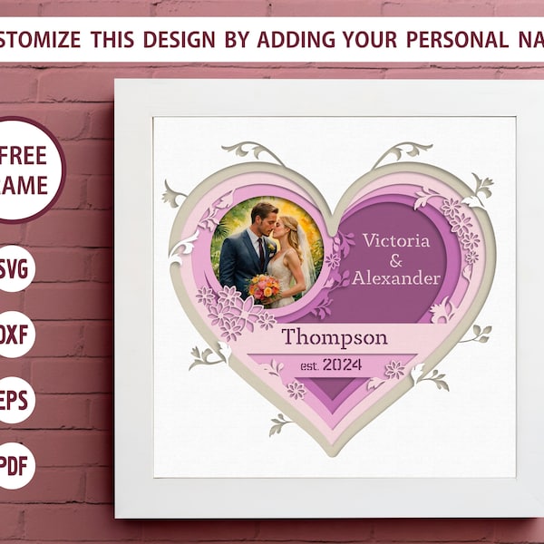 Marriage Shadow Box - Etsy