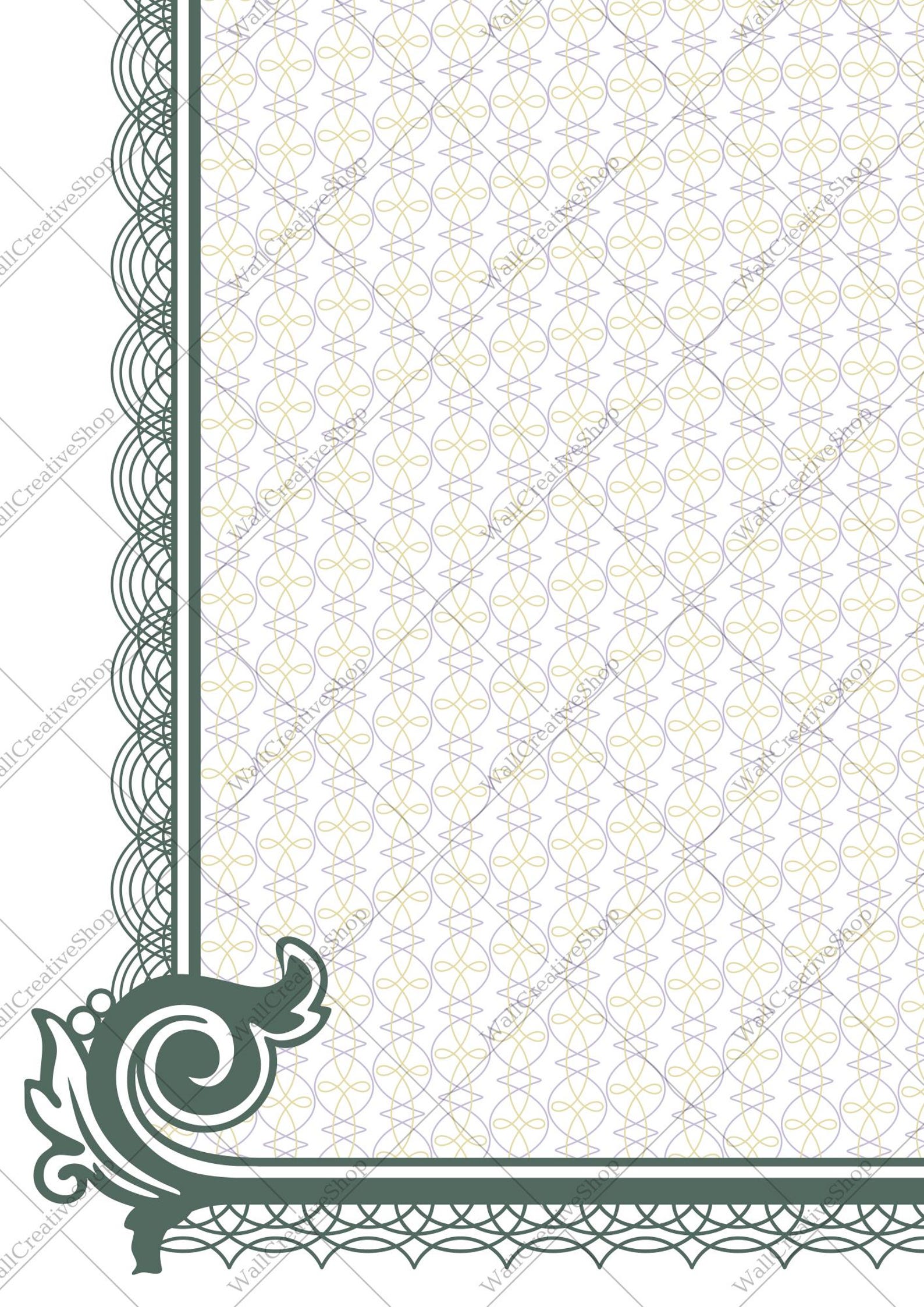 Blank Diploma, Certificate, Blank Certificate, Award Frame, Frame ...