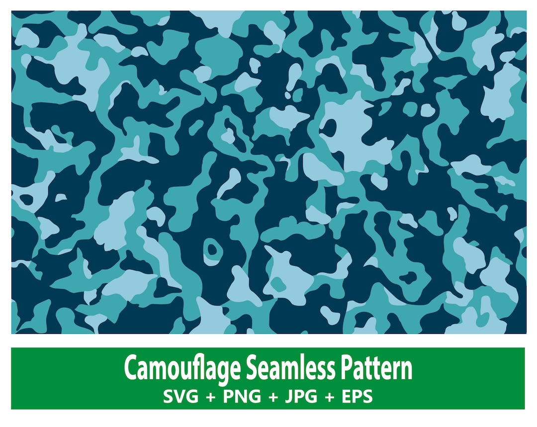 Camouflage Seamless Patterns SVG Bundle, Camouflage SVG Bundle, Camouflage SVG, Camouflage Svg ...