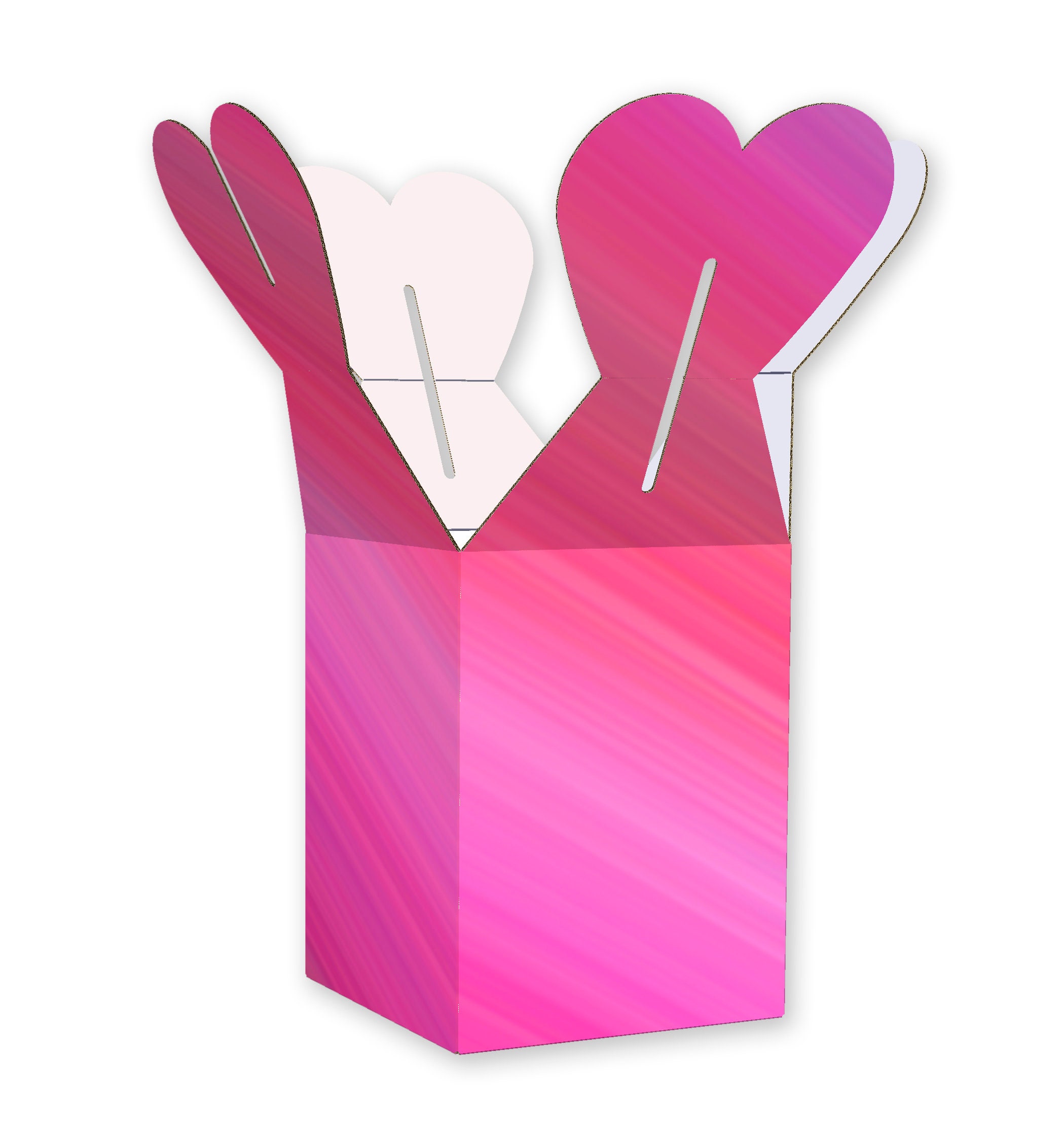 Heart Box, SVG Gift Box Template, DXF Box, Packaging Box SVG, Box ...