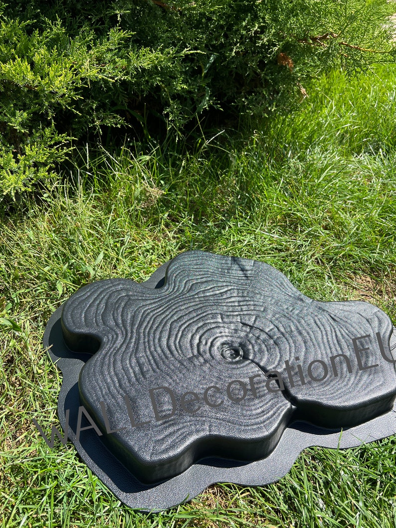 Cut a Tree Plastic Mold – Concrete Paving Slab Mold for Garden Walkways ...