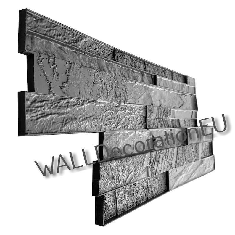 Rubber Stamp “cut Brick” – 3D Concrete Imprint Mat for Decorative ...