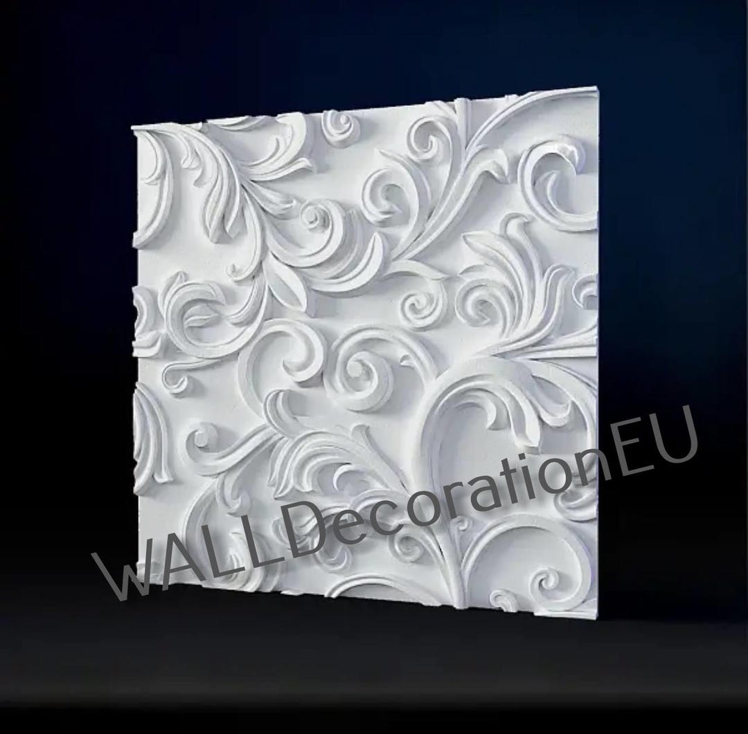 3D Wall Panel Mold – ABS Plastic Mold for Decorative Wall Panels - Etsy