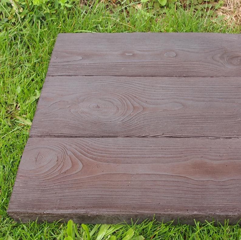 Three Boards - Concrete Mold for Stepping Stones and Garden Walkways ...