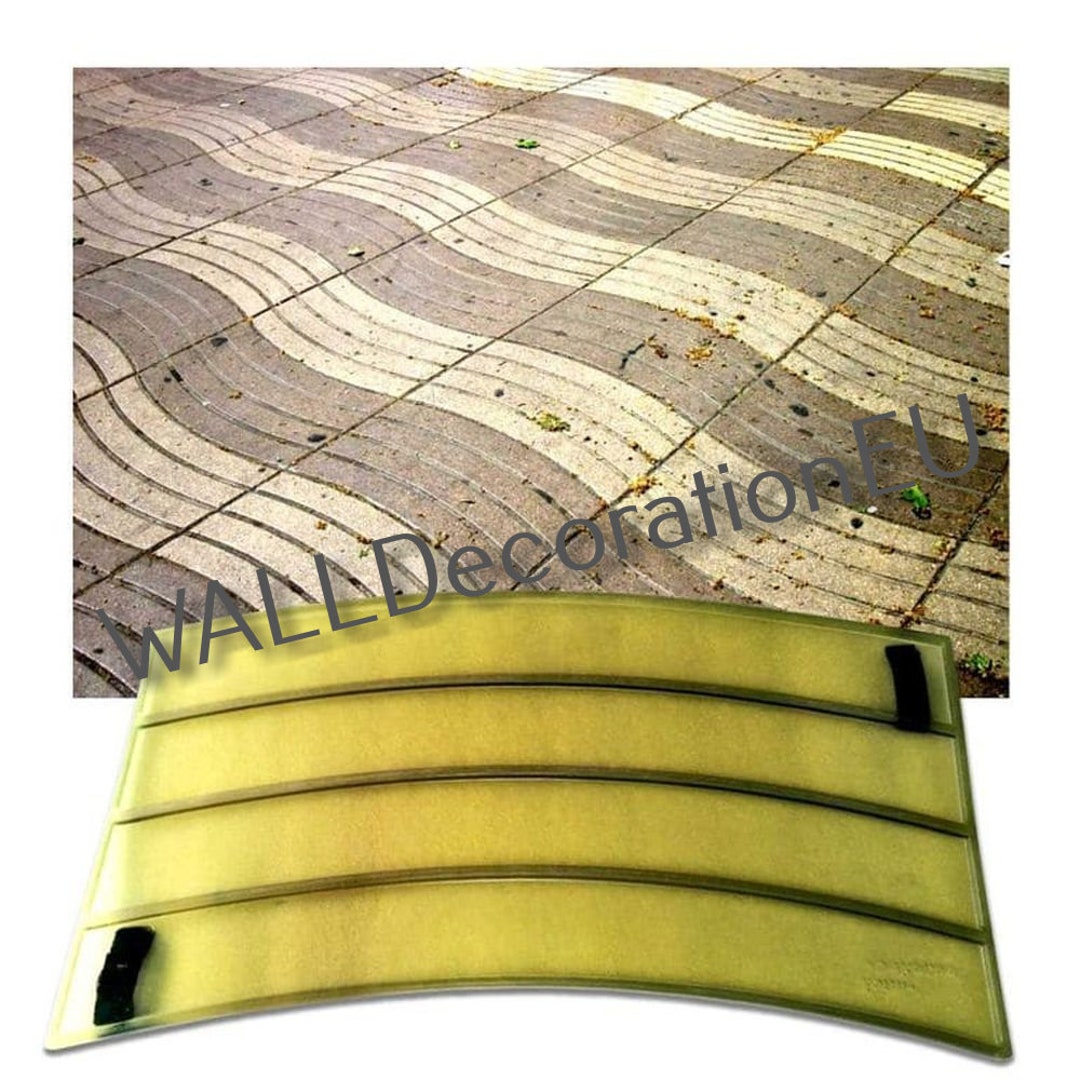 Polyurethane Stamp "la Ramblas".3d Paving Stone Pattern Vertical ...