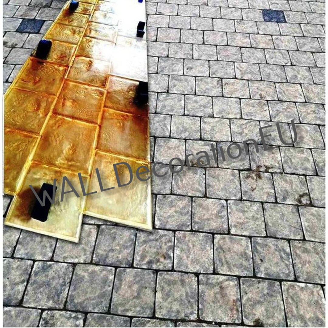 Polyurethane Stamp "paving Stone".3d Paving Stone Pattern Vertical ...
