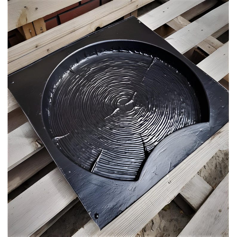 Cut a Tree Plastic Mold – Concrete Paving Slab Mold for Garden Walkways ...