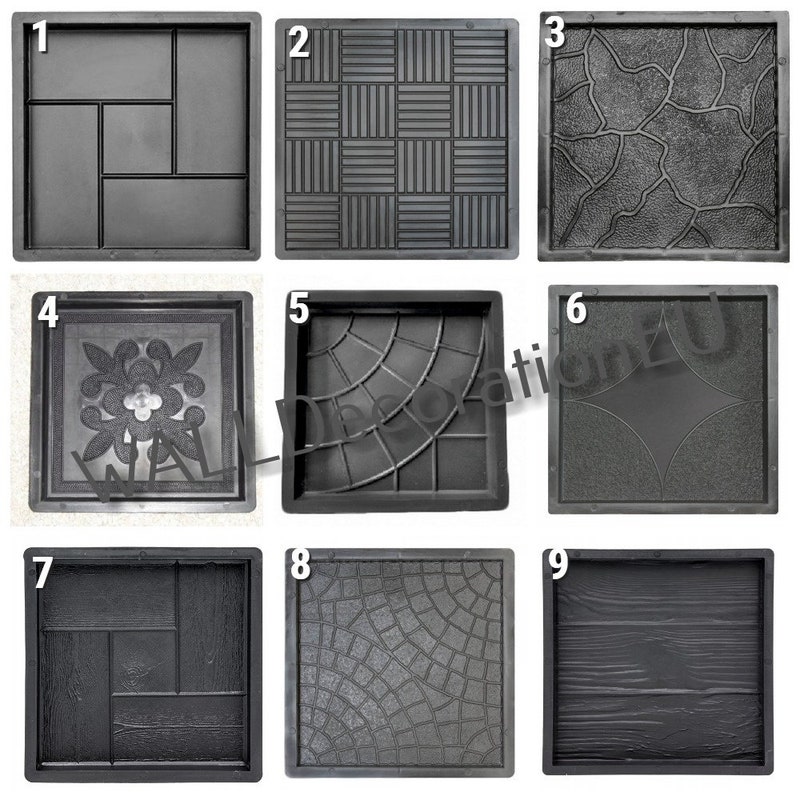 Concrete Tile Mold - Etsy