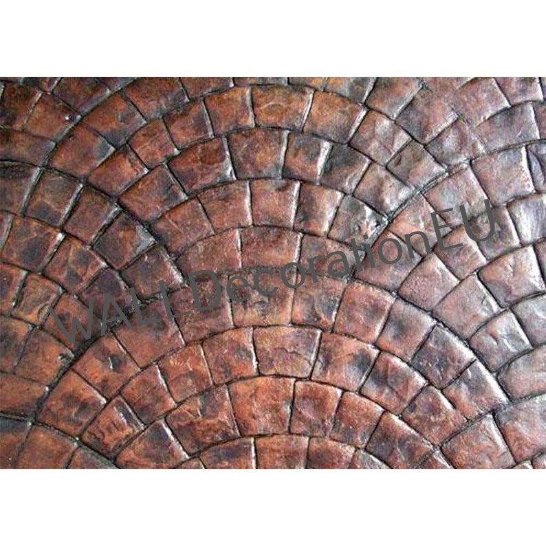 Polyurethane Stamp "english Fan".3d Paving Stone Pattern Vertical ...