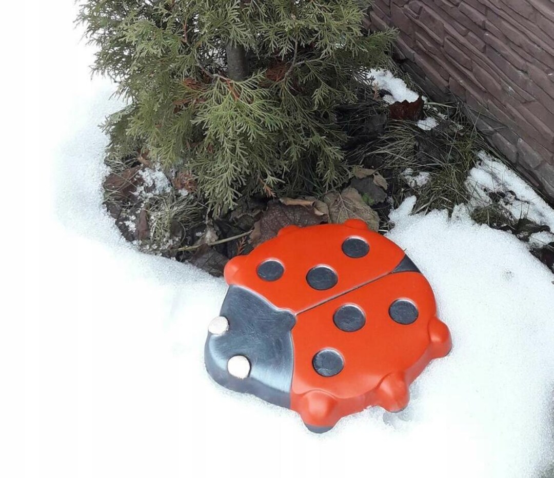 Ladybug - Plastic Mold for Making Concrete Stepping Stones and Garden ...
