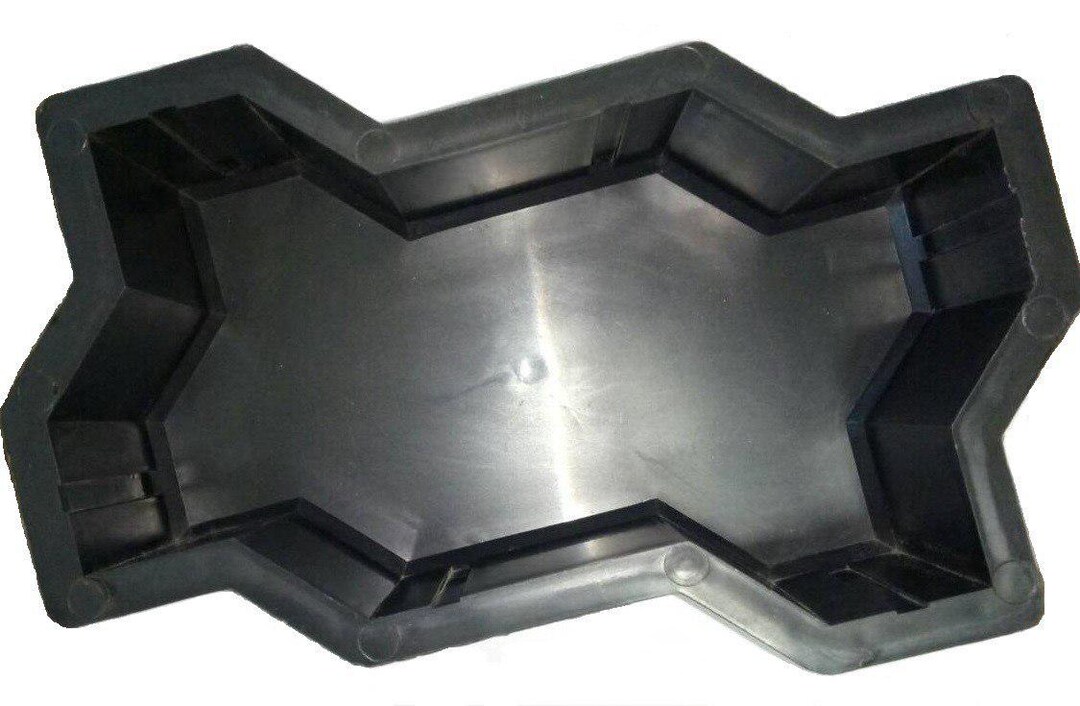Wave - Plastic Mold for Making Concrete Paving Slabs and Garden ...