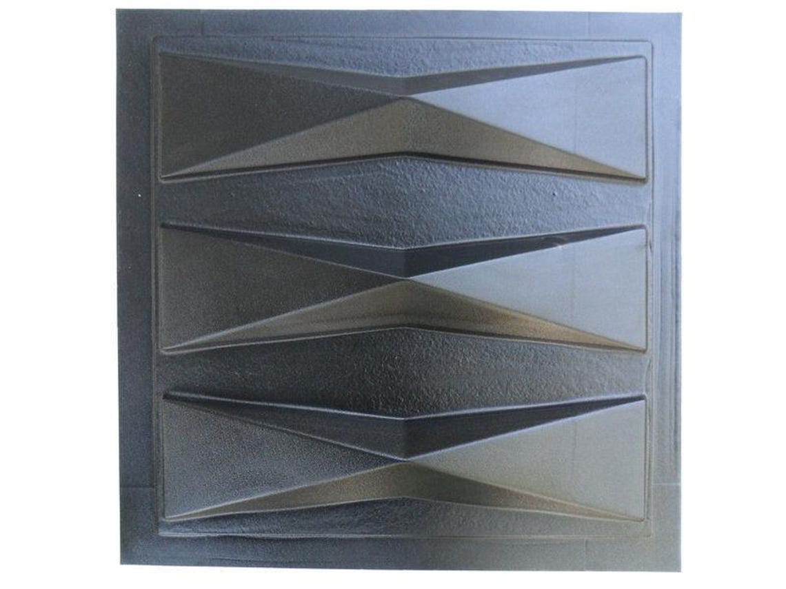 Origami - 3D Mold for Decorative Wall Panels From Gypsum, Plaster or ...