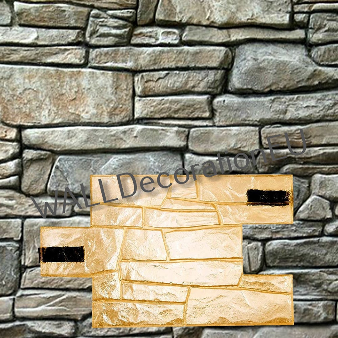 Polyurethane Stamp "granite Chipping".3d Paving Stone Pattern Vertical ...