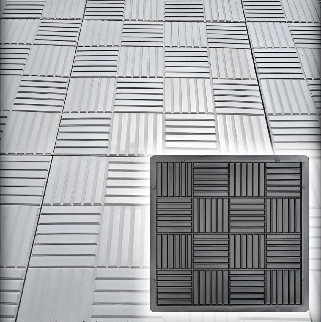 Chocolate - Concrete Mold for Stepping Stones and Garden Walkways ...
