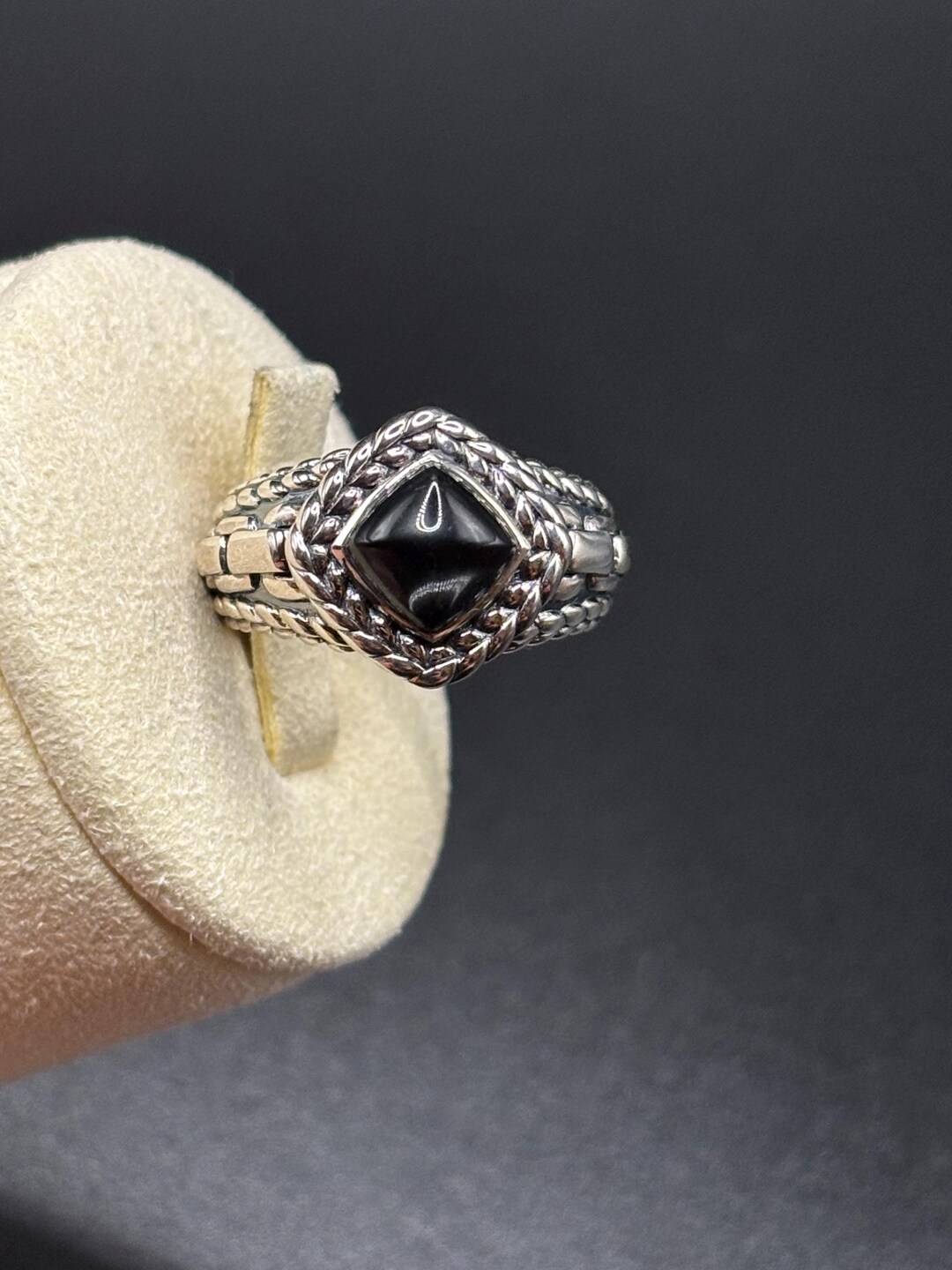 JAI Sterling Silver Gemstone Ring - Etsy