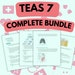 Complete Bundle TEAS 7 | Nursing School | Study Guide Posters | Study ...