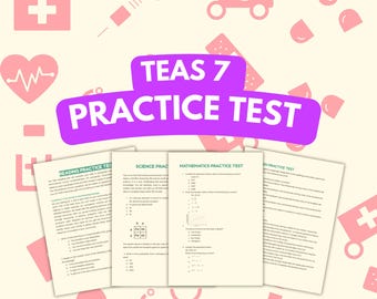 Science Section - TEAS Exam 7 | Nursing School | Study Guide Posters ...