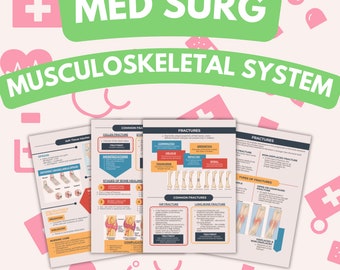 23 Pages Neurological System - Med Surgery Study Notes , Doctor Lecture ...