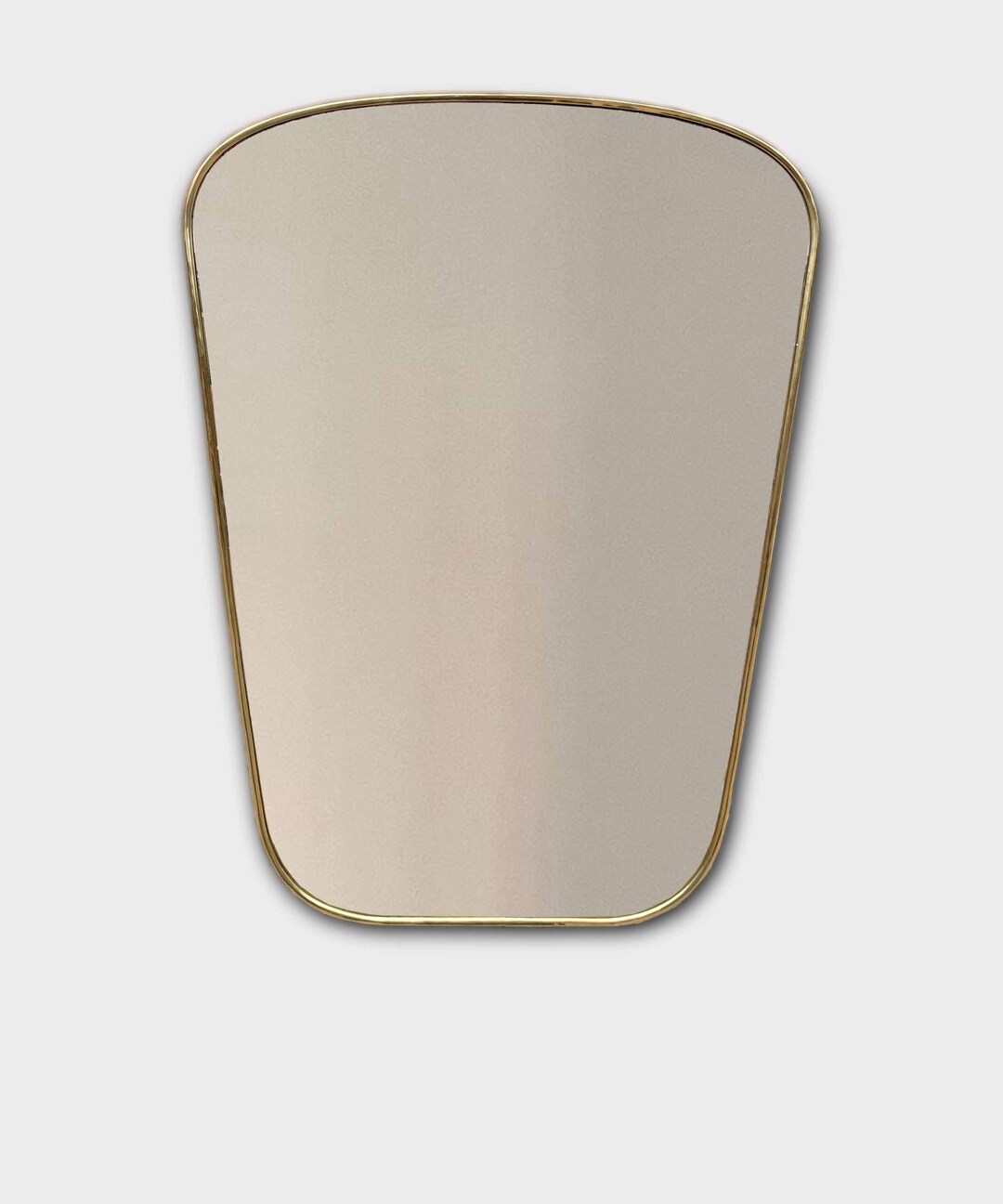 Unlacquered Brass Mirror - Bathroom Raw Brass Wall Mirror - Etsy