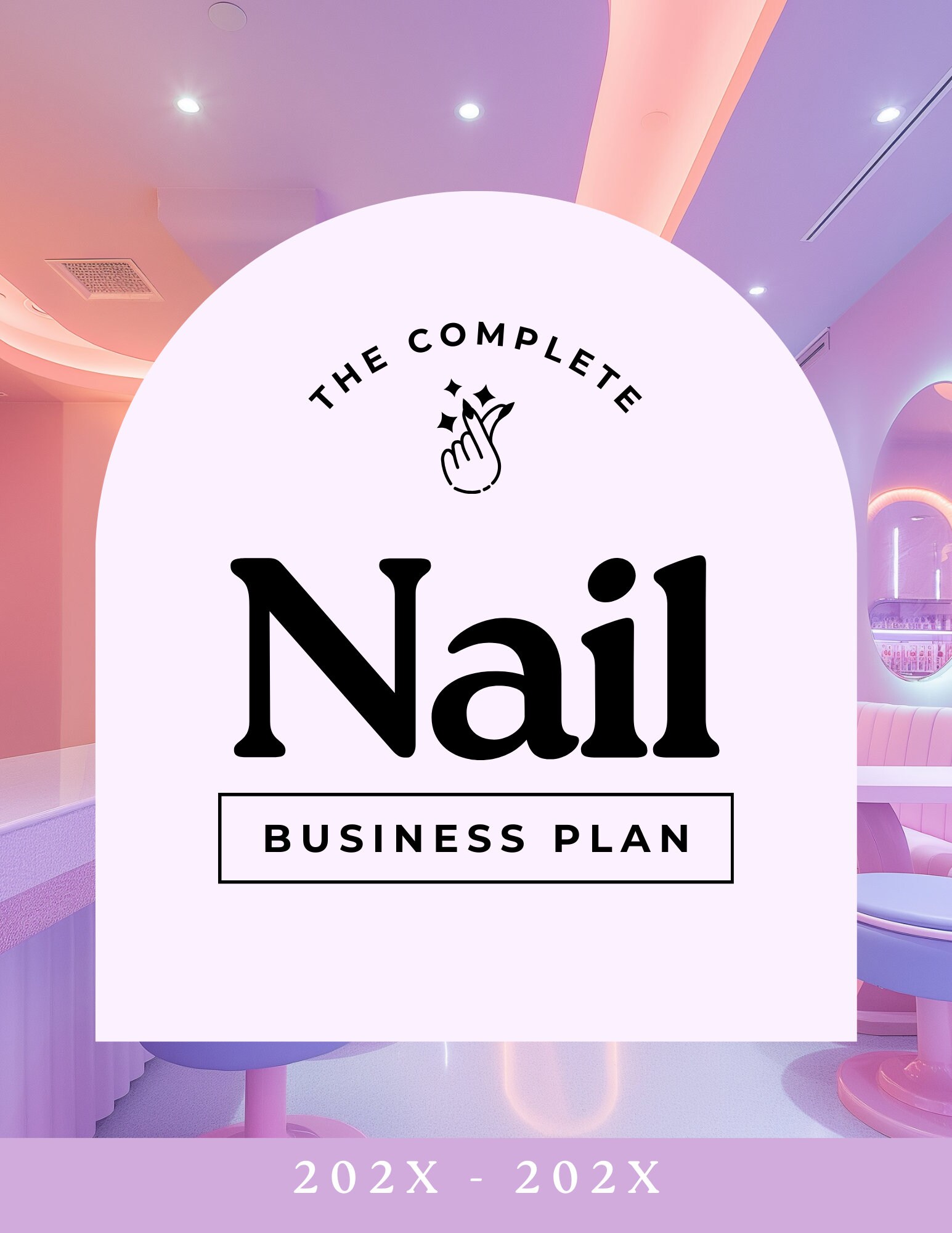 Editable Nail Salon Business Plan, 34-page Digital PDF for Beauty ...