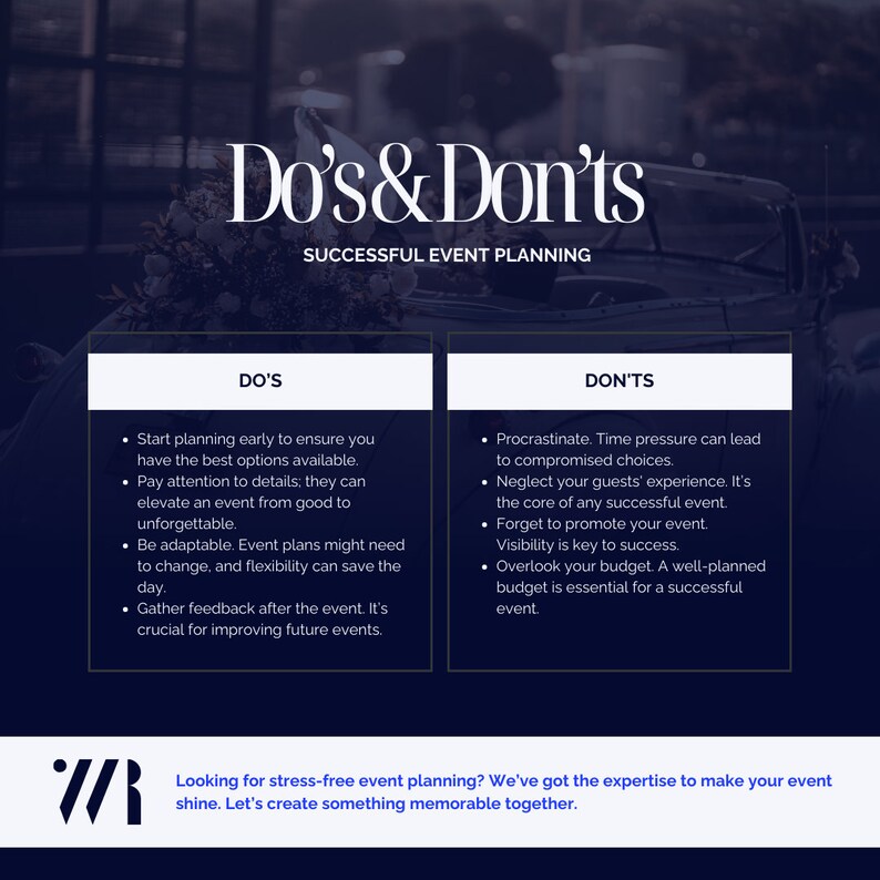 Event Planner Social Media Content Pdfs, 30 Engaging Graphics ...