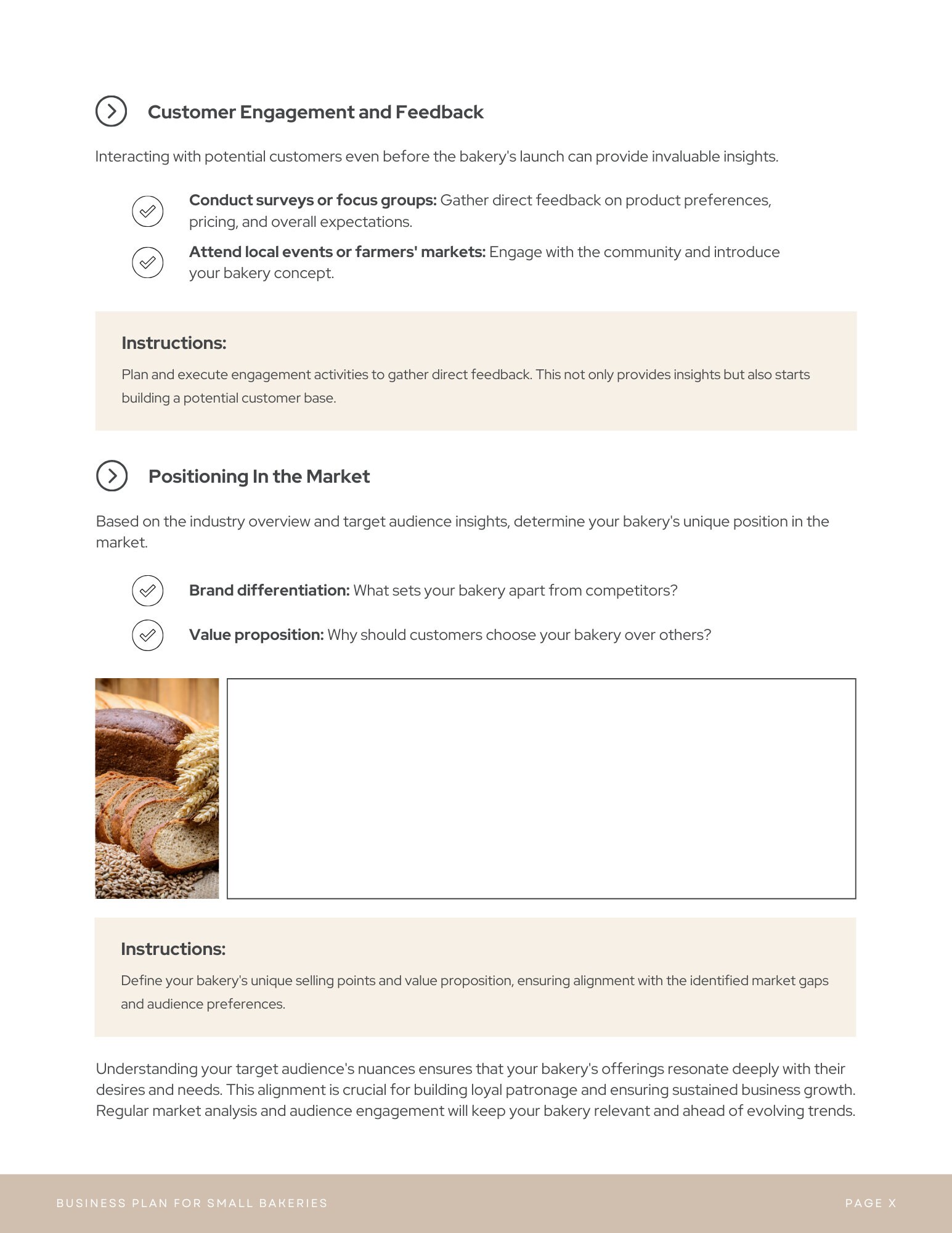 Get Your Small Bakery Business Plan Today 28-page Printable PDF for ...