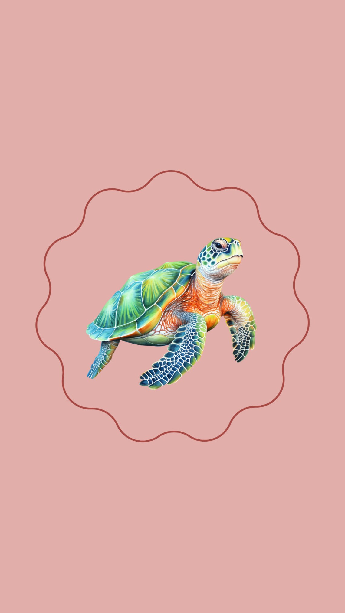 Tropical Social Media Highlights, Editable Canva Template, Vibrant ...