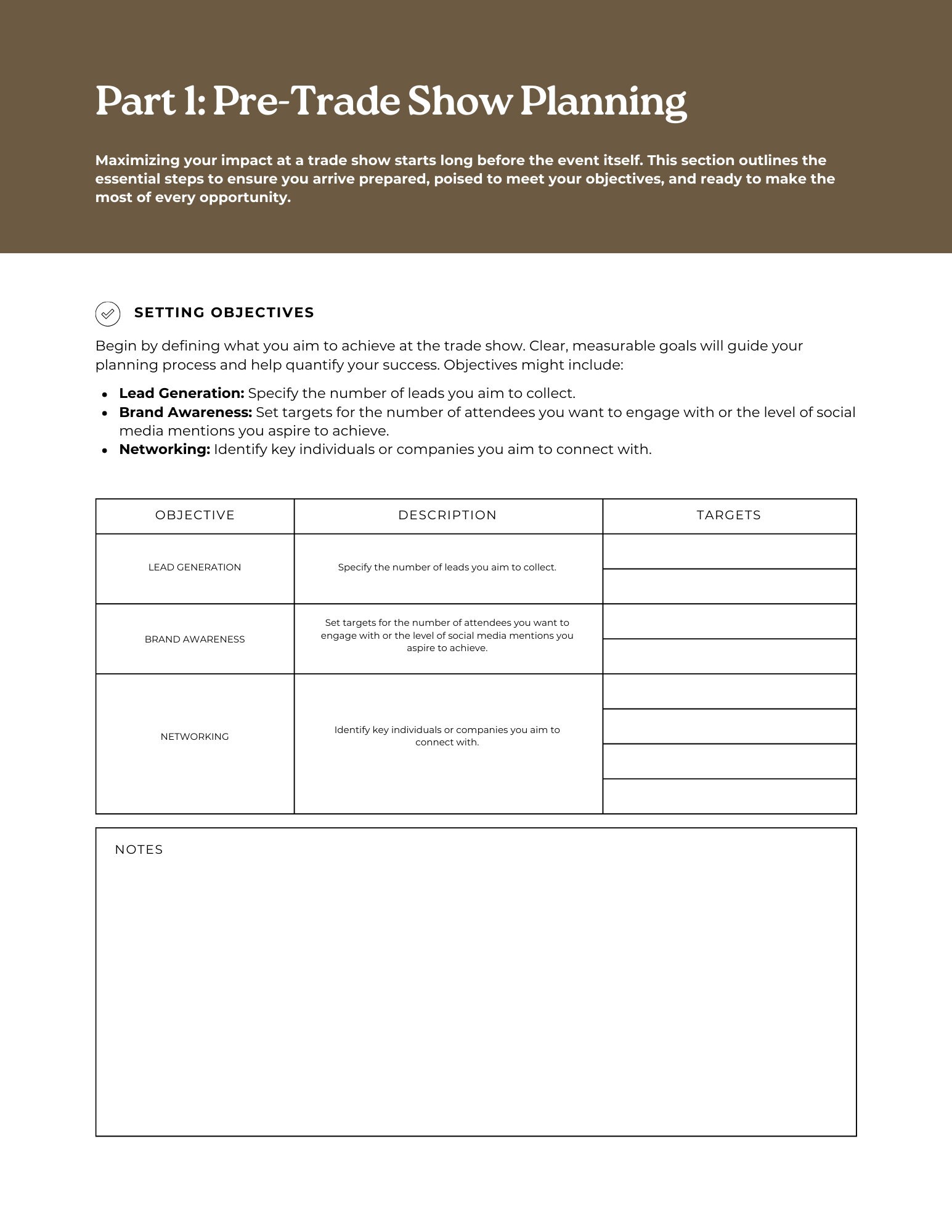 Ultimate Trade Show Planner Digital Download 23 Pages of Printables to ...