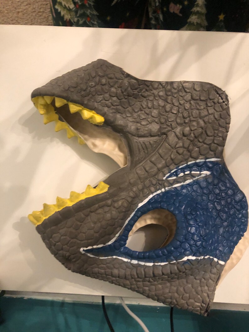 Rubber Dino Mask - Etsy