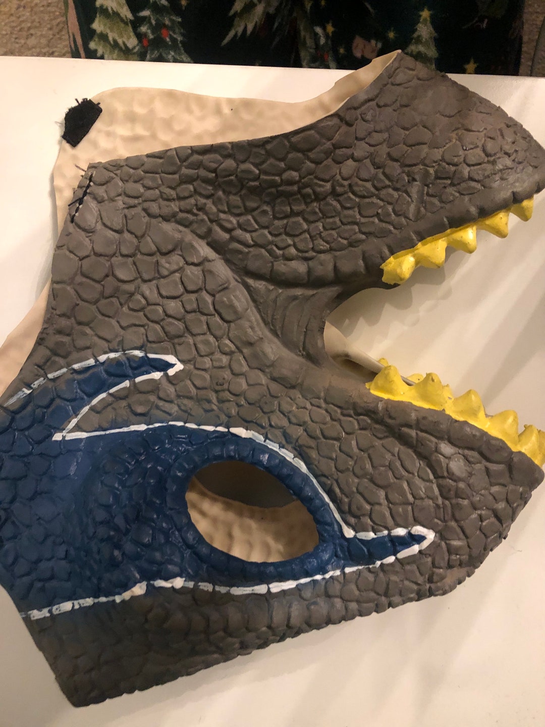 Rubber Dino Mask - Etsy