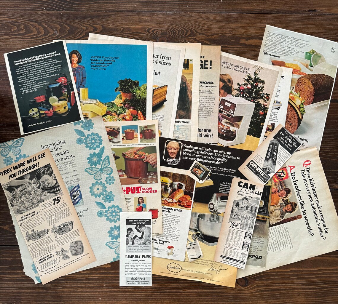 1930s Through 1970s Home Appliance & Household Item Ads - Etsy
