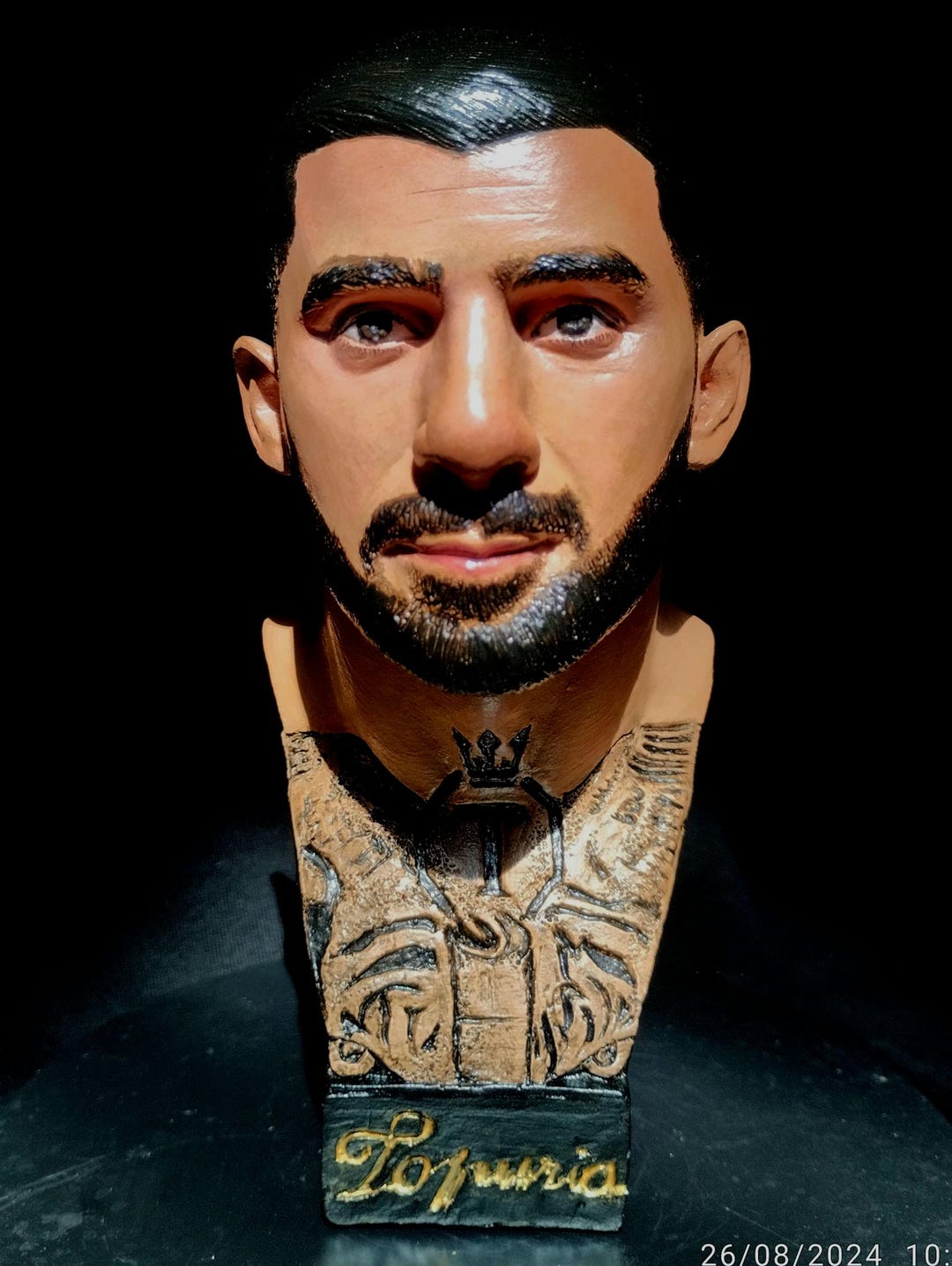 ILIA TOPURIA UFC Fighter Bust Statue (handsculpted and Handpainted ...