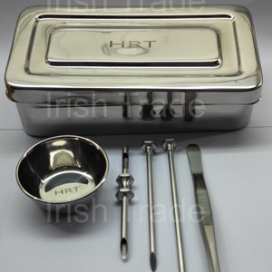 2 HRT Trocar Kit 3.5mm&4.5mm, Hormone Replacement Pellet Insertion Kit ...