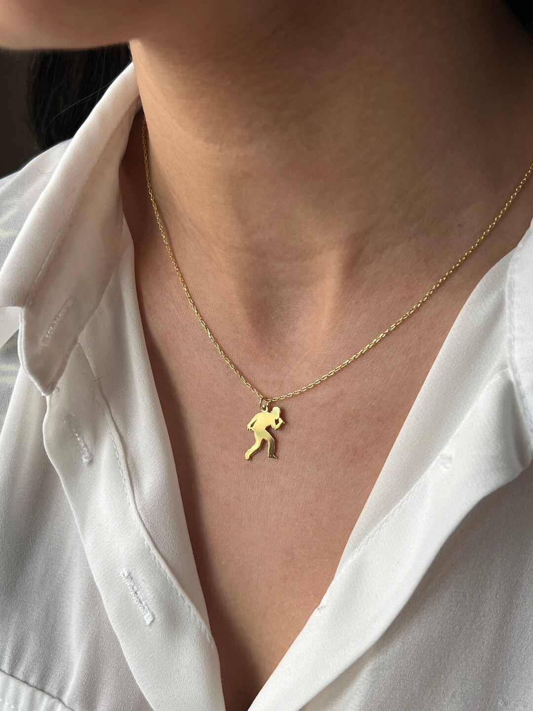 Rapper Necklace · 925 Sterling Silver · Singer Necklace · Anniversary ...