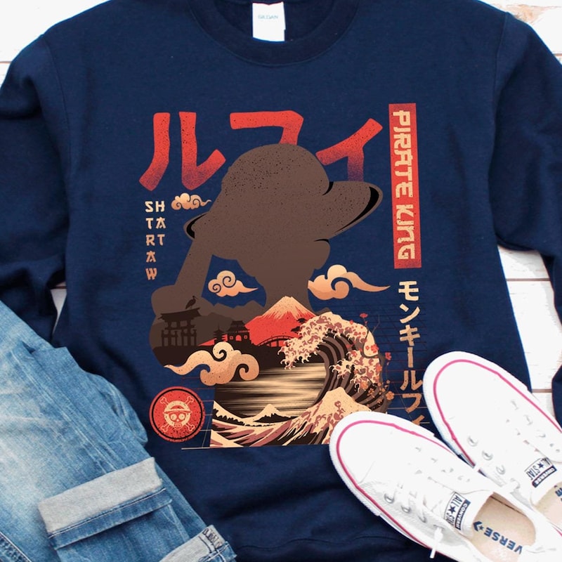 Luffy Sweater - Etsy